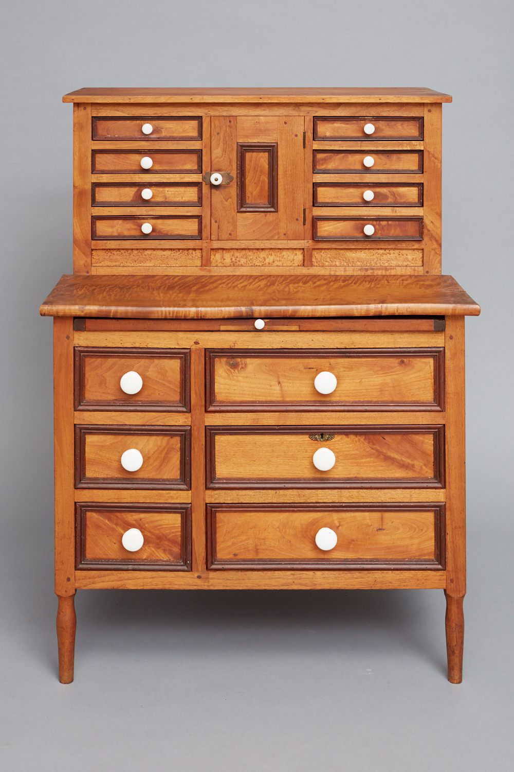 A sewing desk from a butternut springs | Shaker Museum